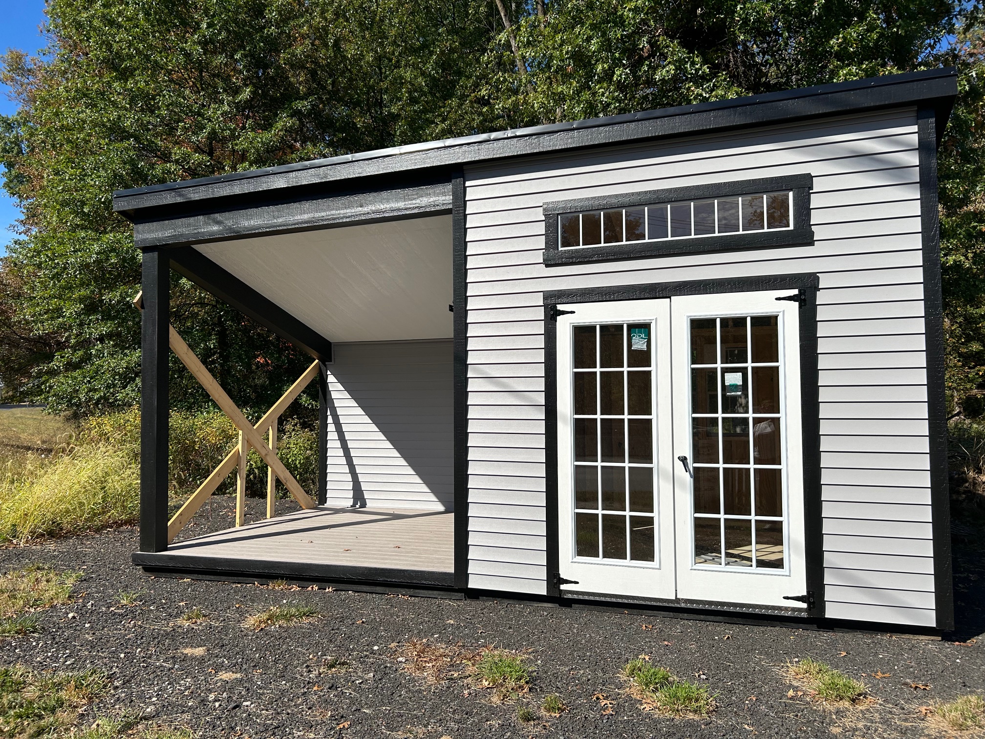 10x20 Modern Poolhouse Bar | Garden Oaks Specialties